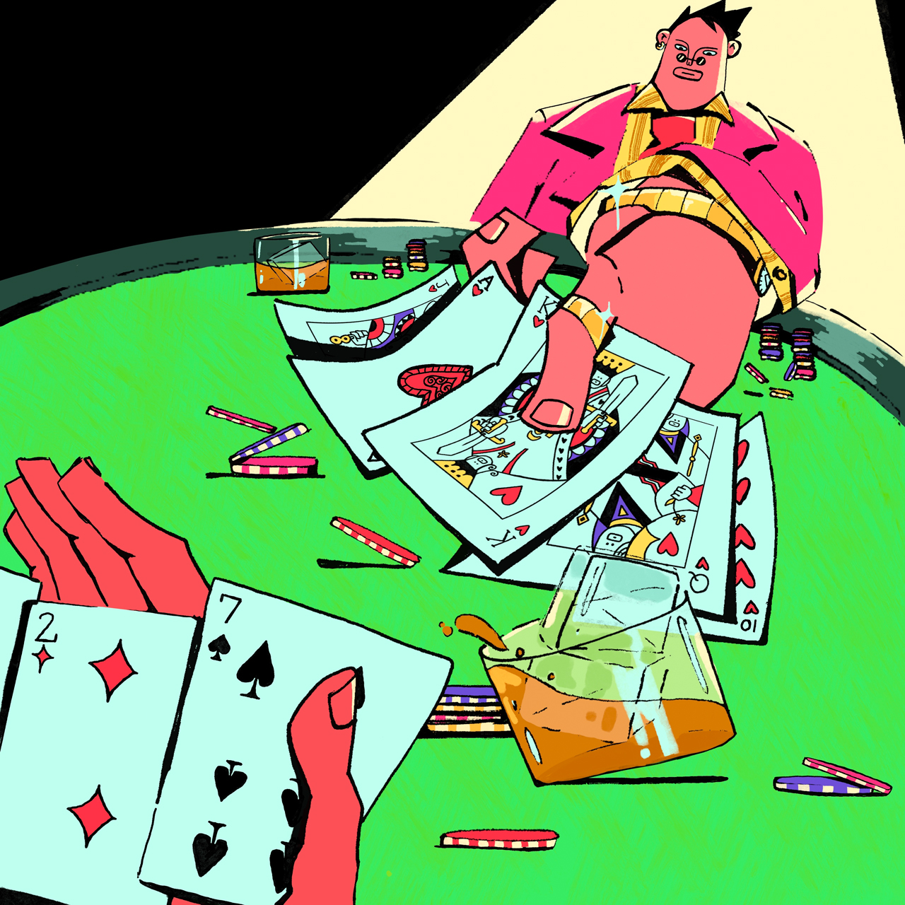 The High Roller - tapirulan illustrators contest
